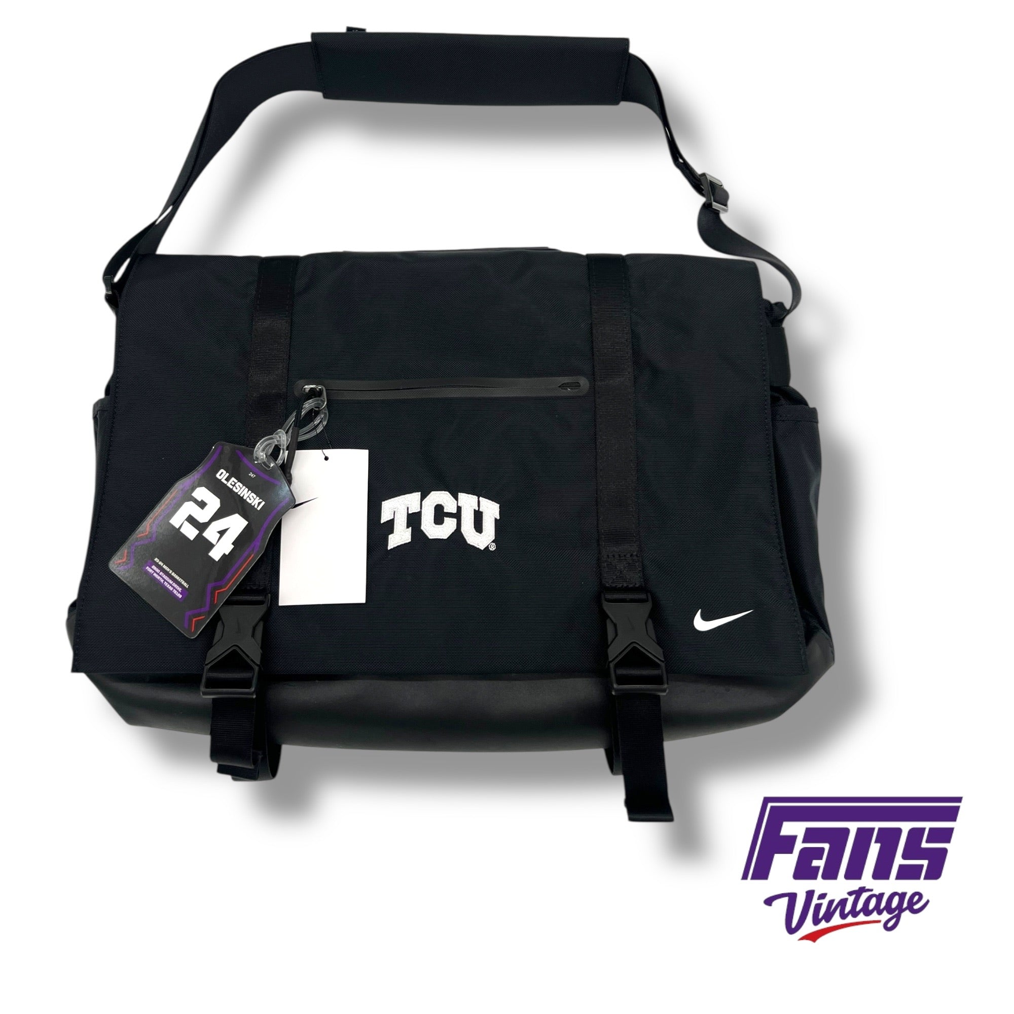 TCU Men’s Basketball Team Custom Premium Nike Laptop Bag - NEW! – Fans ...