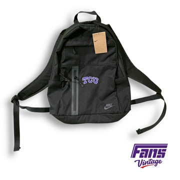 TCU Team Issue Nike Sportswear Blackout Backpack - Original Tags – Fans ...