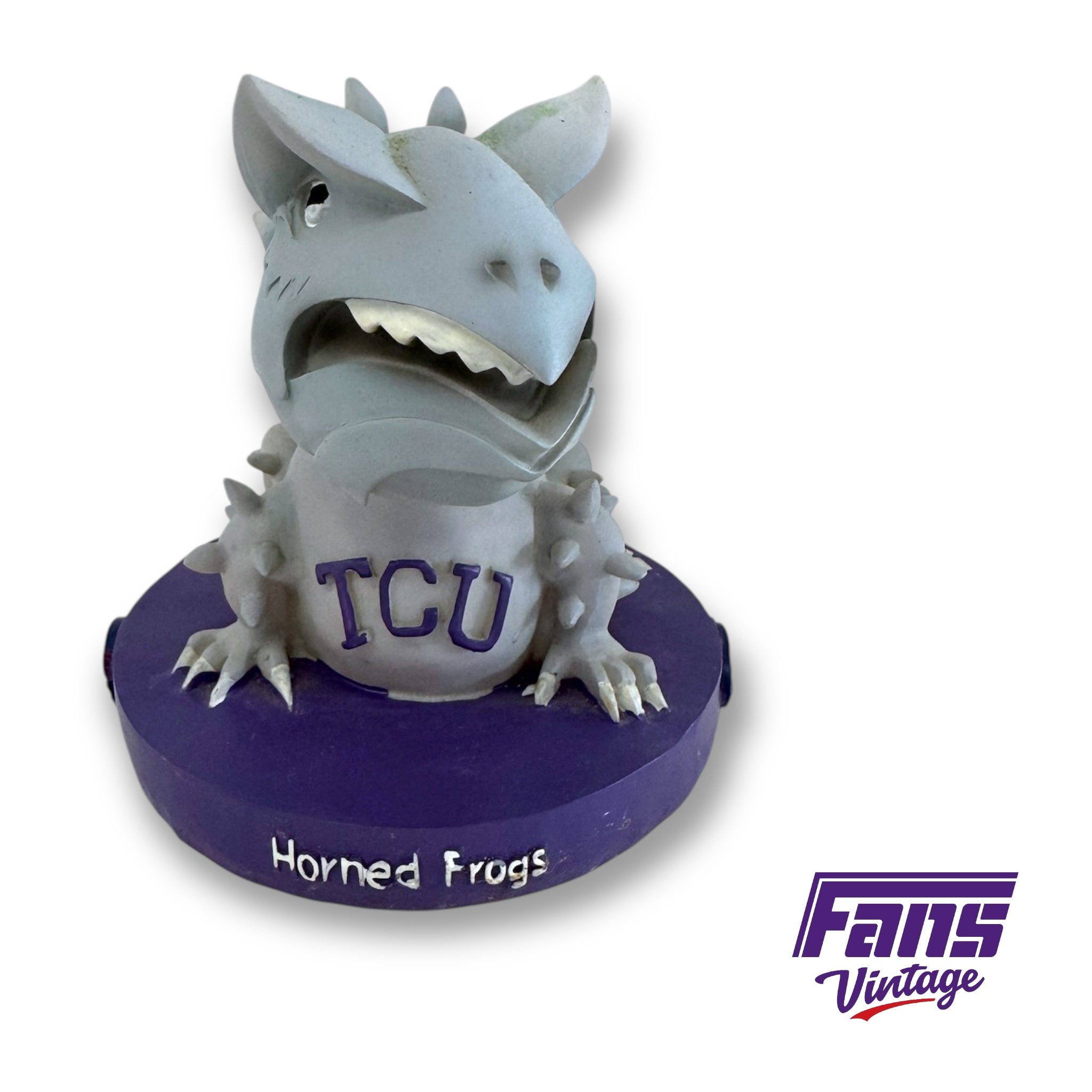 RARE! 2001 TCU Horned Frog mega bobble head - from former Athletic Dir ...